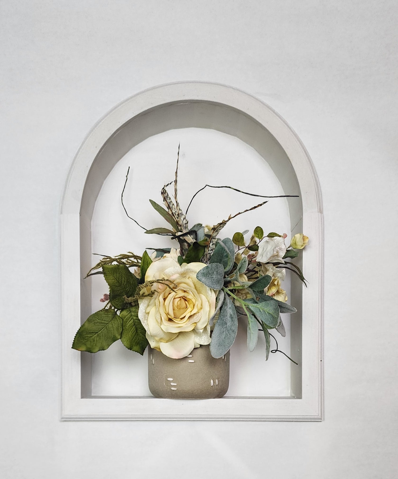Recessed Arched Top Wall Storage Niche – Hammer And Nail Studios