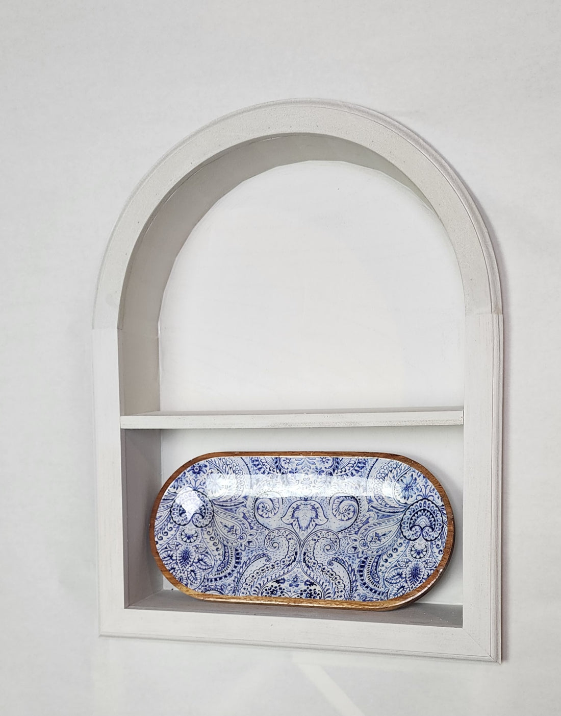 Recessed Niche Arched Top Wall Storage 24" x 15.5" x 4" – Hammer and ...